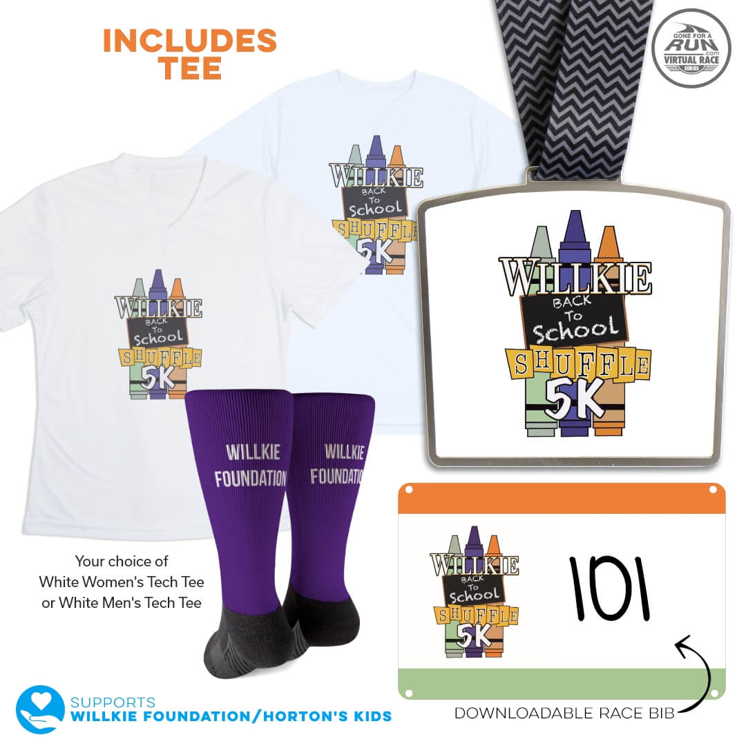 Virtual Race - Back to School Shuffle (2021) | Gone For a Run