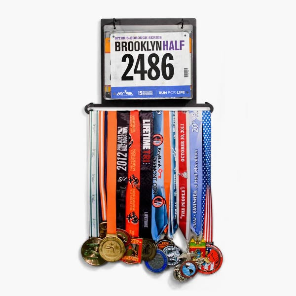 Running Bib & Medal Displays – Gone For a Run
