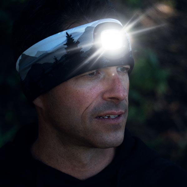 Running LED Lighted Hats and Headbands for Runners | Gone For a Run