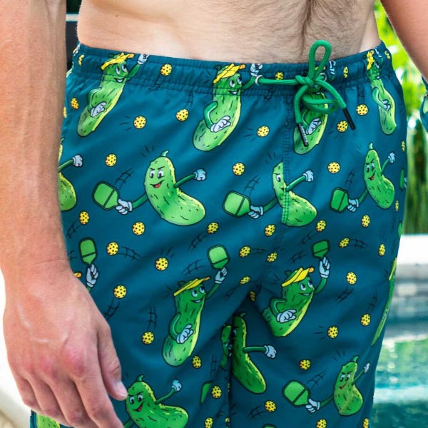 Pickleball Swim Trunks | Pickleball Swimwear | ChalkTalk SPORTS
