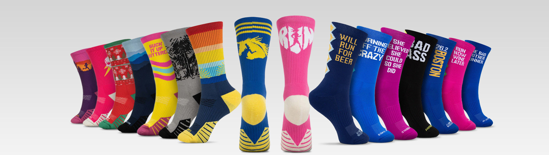 Socrates® Mid-Calf Performance Socks - Explore | Gone For a Run