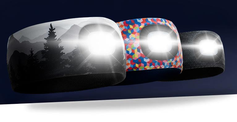 Running LED Lighted Headbands for Runners | Gone For a Run