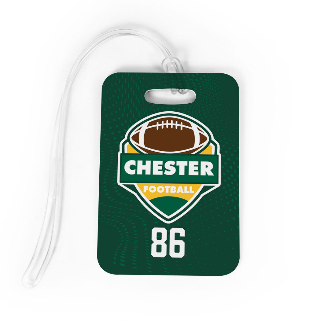 Custom Team Bag Tag - Football | ChalkTalk SPORTS