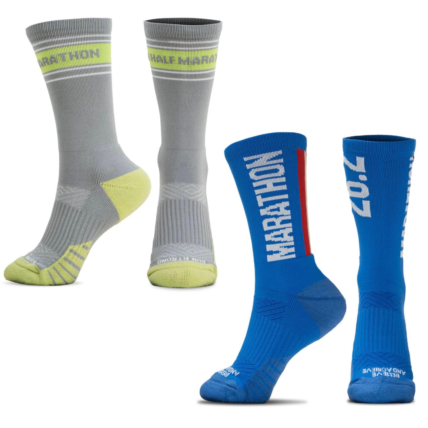Socrates® Mid-Calf Performance Sock Set - Goal Achiever | Gone For a Run