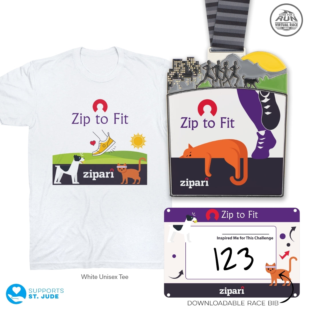 Virtual Race - Zip to Fit (2023) | Gone For a Run